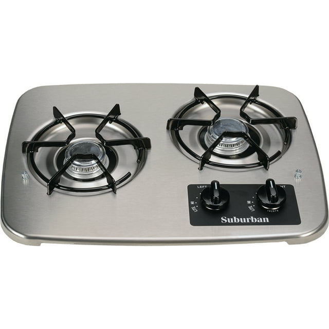 Suburban 2-Burner Drop-In RV Cooktop - Walmart.com