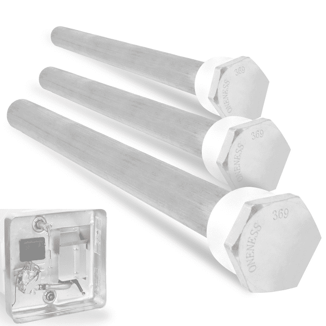 "Suburban RV Water Heater Anode Rod, Magnesium, 9.25"" L, 3/4"" NPT ...