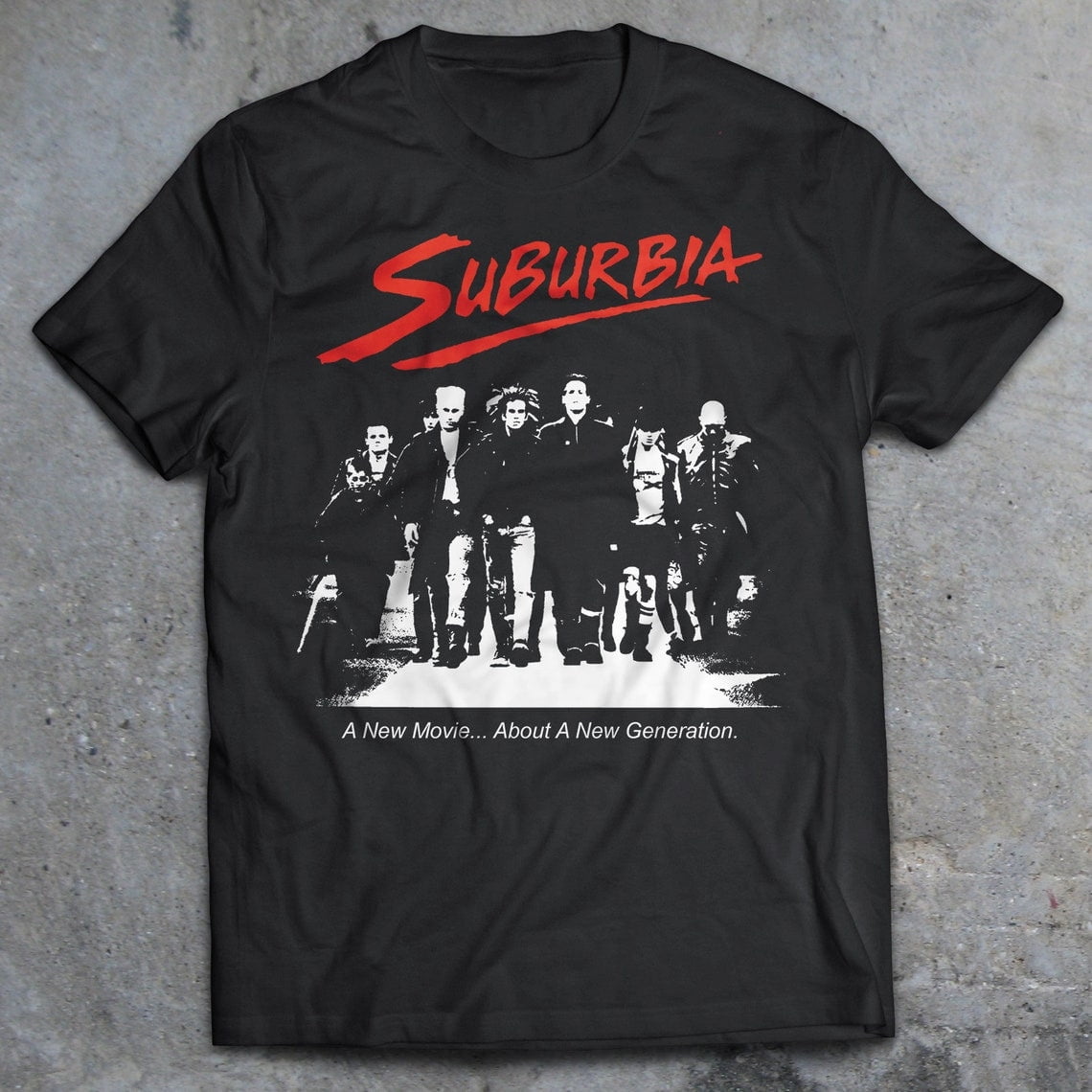 Suburbia 1983 Cult Movie T-Shirt, 80s Punk Movie, Penelope Spheeris ...
