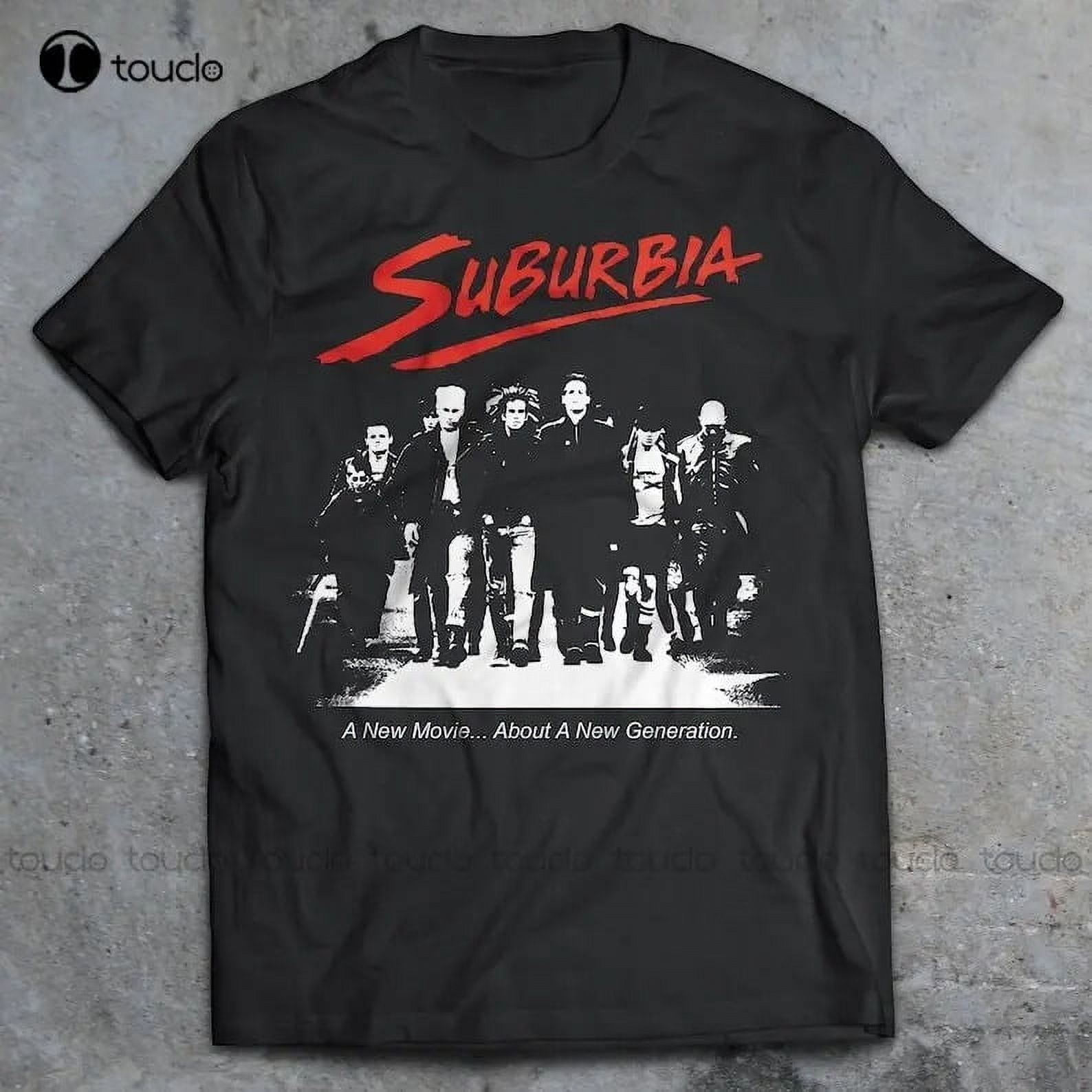 Suburbia 1983 Movie T-Shirt, Punk Movie, Tsol, The Vandal Cotton ...