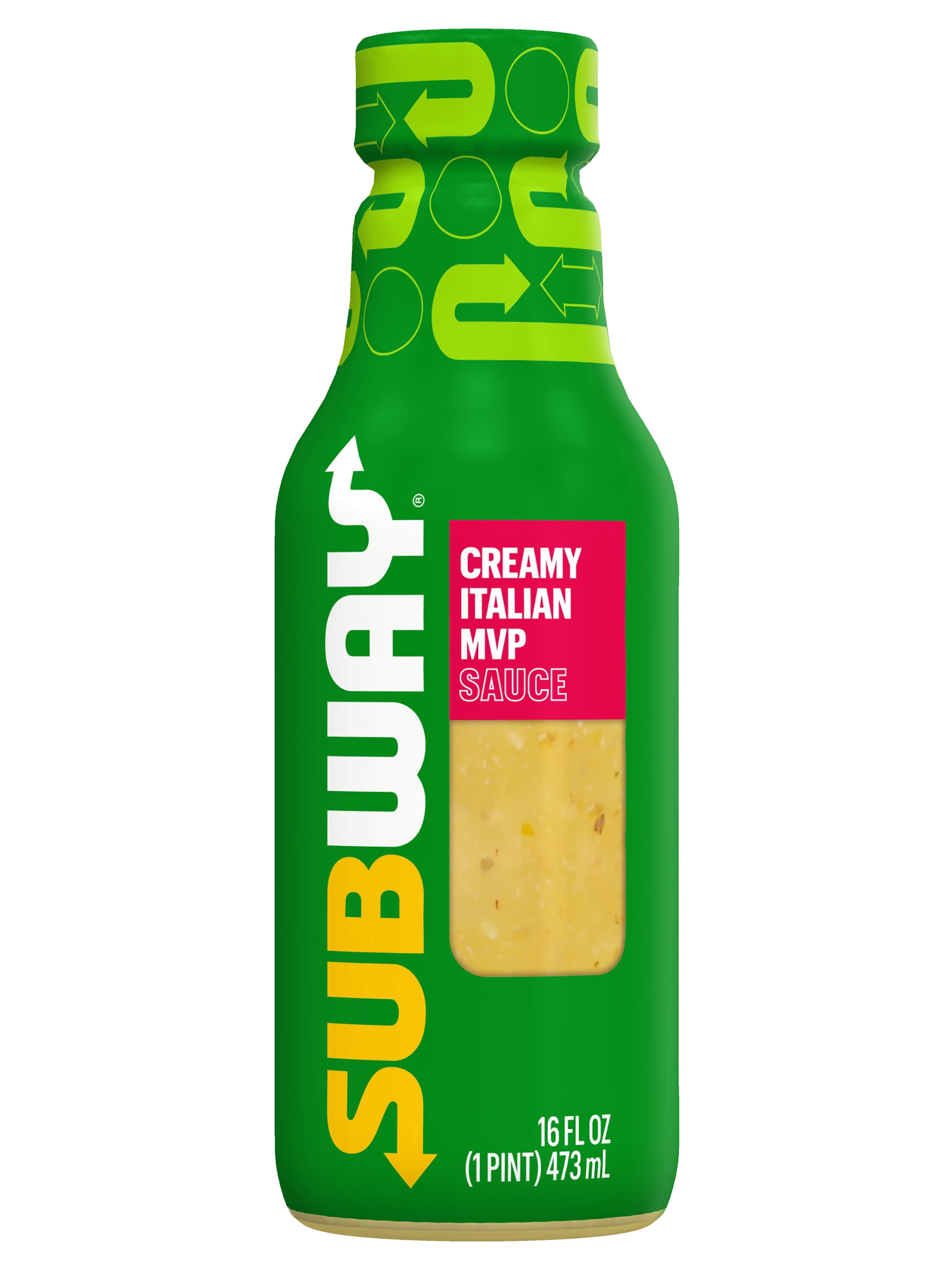 Subway Creamy Italian MVP Sauce, 16 fl. oz. - Walmart.com
