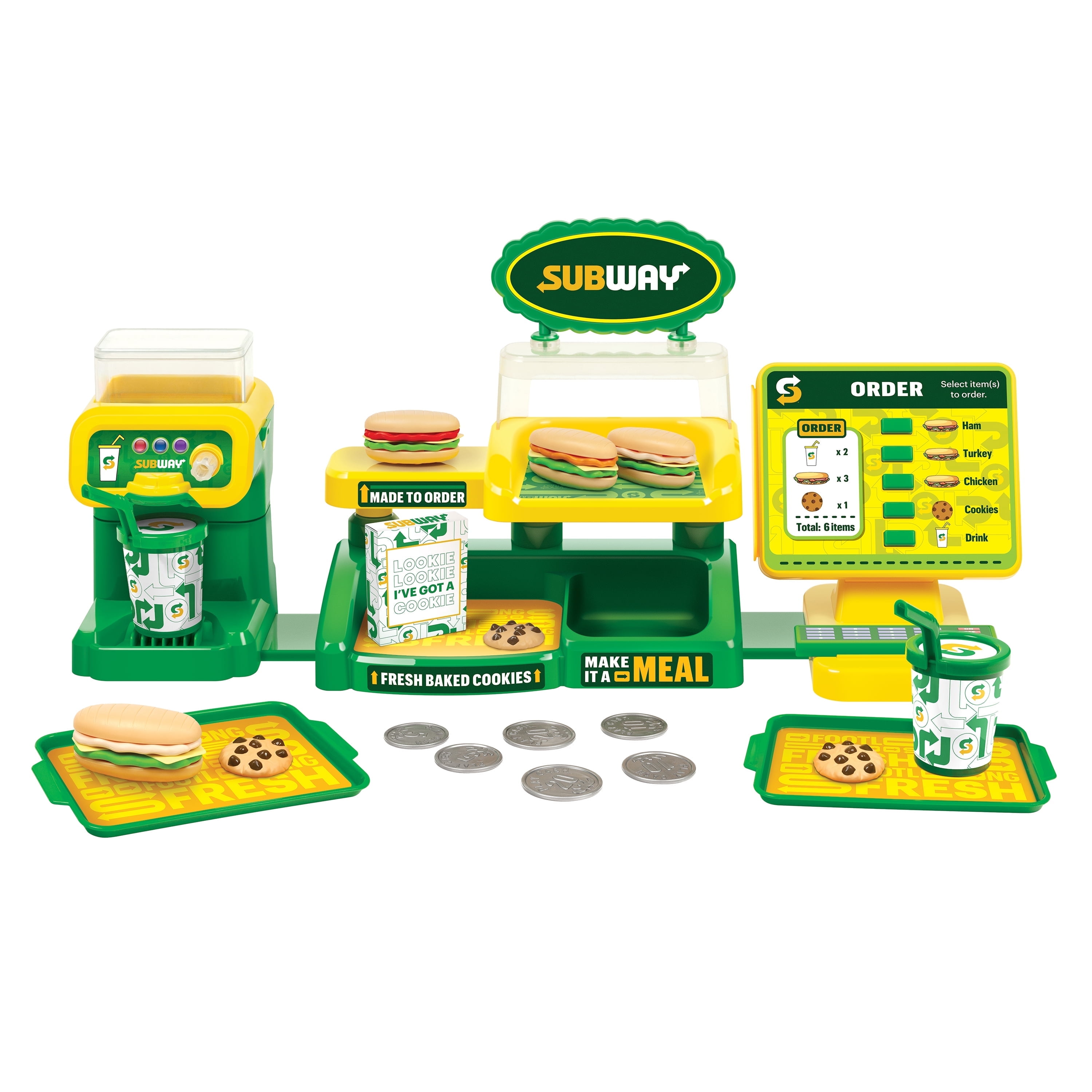 Subway Mini Store Playset (29 Pieces) - Walmart.com