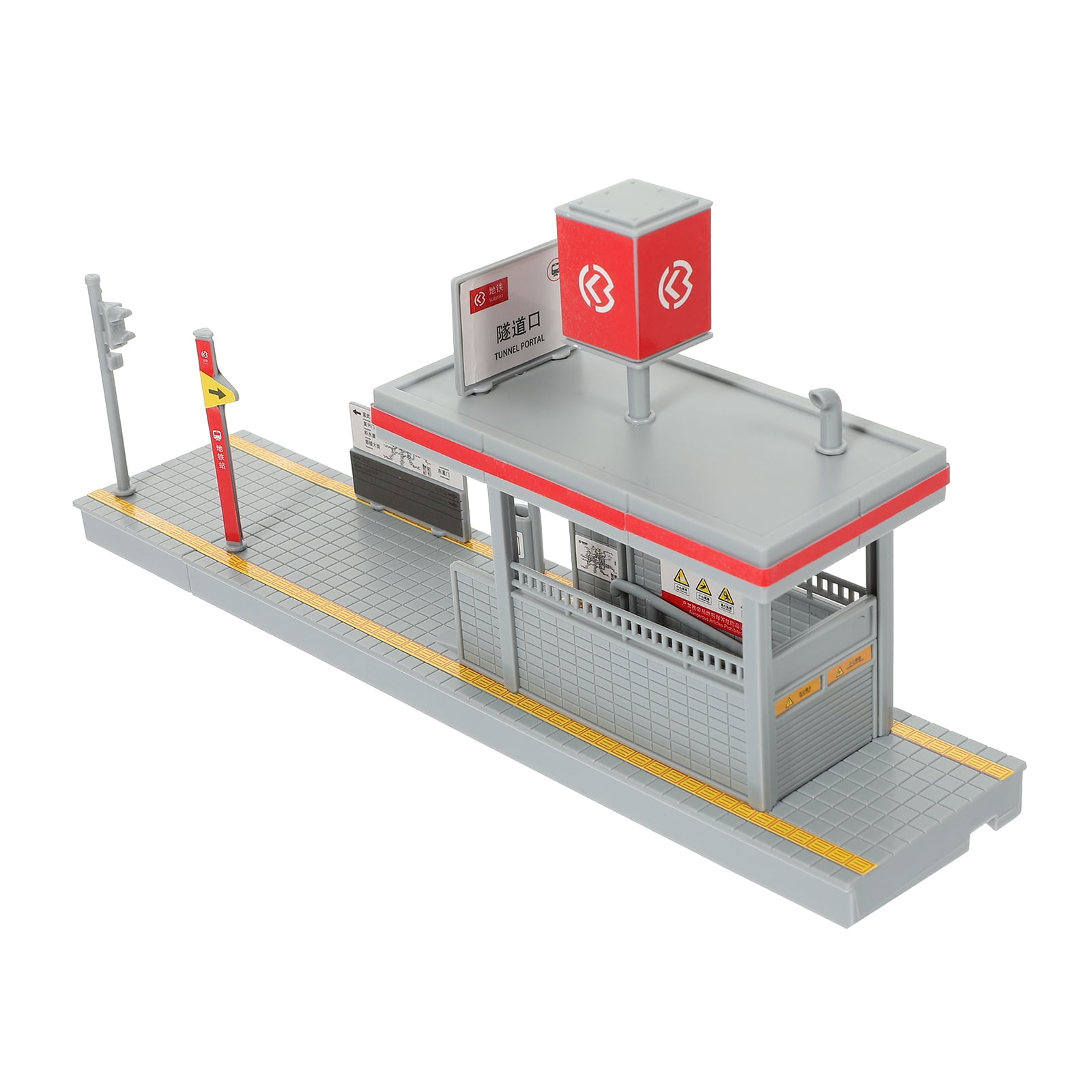 Subway Station Model Boys Architectural Children Toy Simulation ...