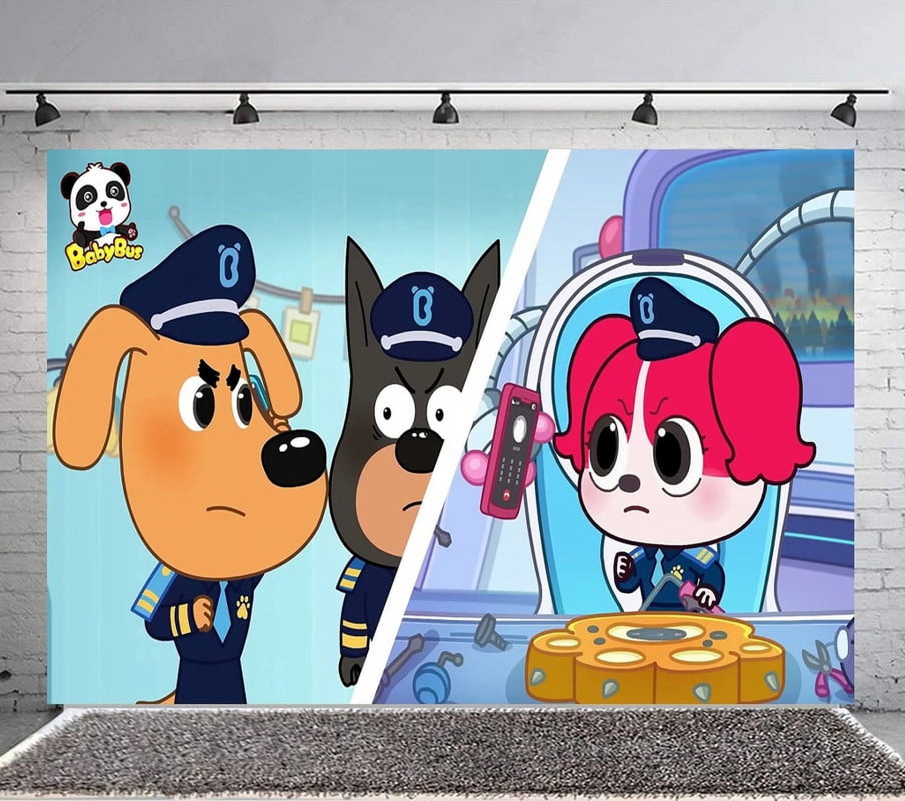 Subway Surfers Backdrop Banner Party Supplies Poster Movie Theme ...