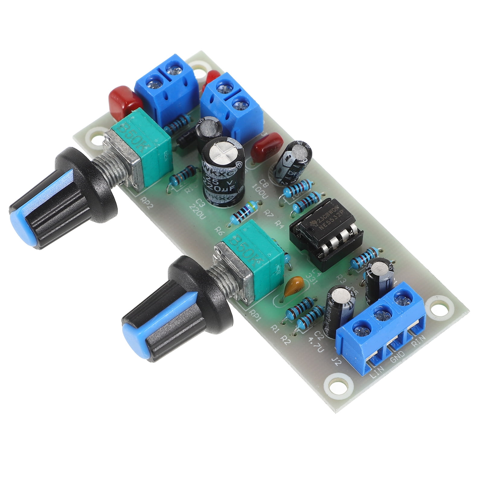 Subwoofer Preamp Board Audio Amplifier Component Mini Pre No Noise ...