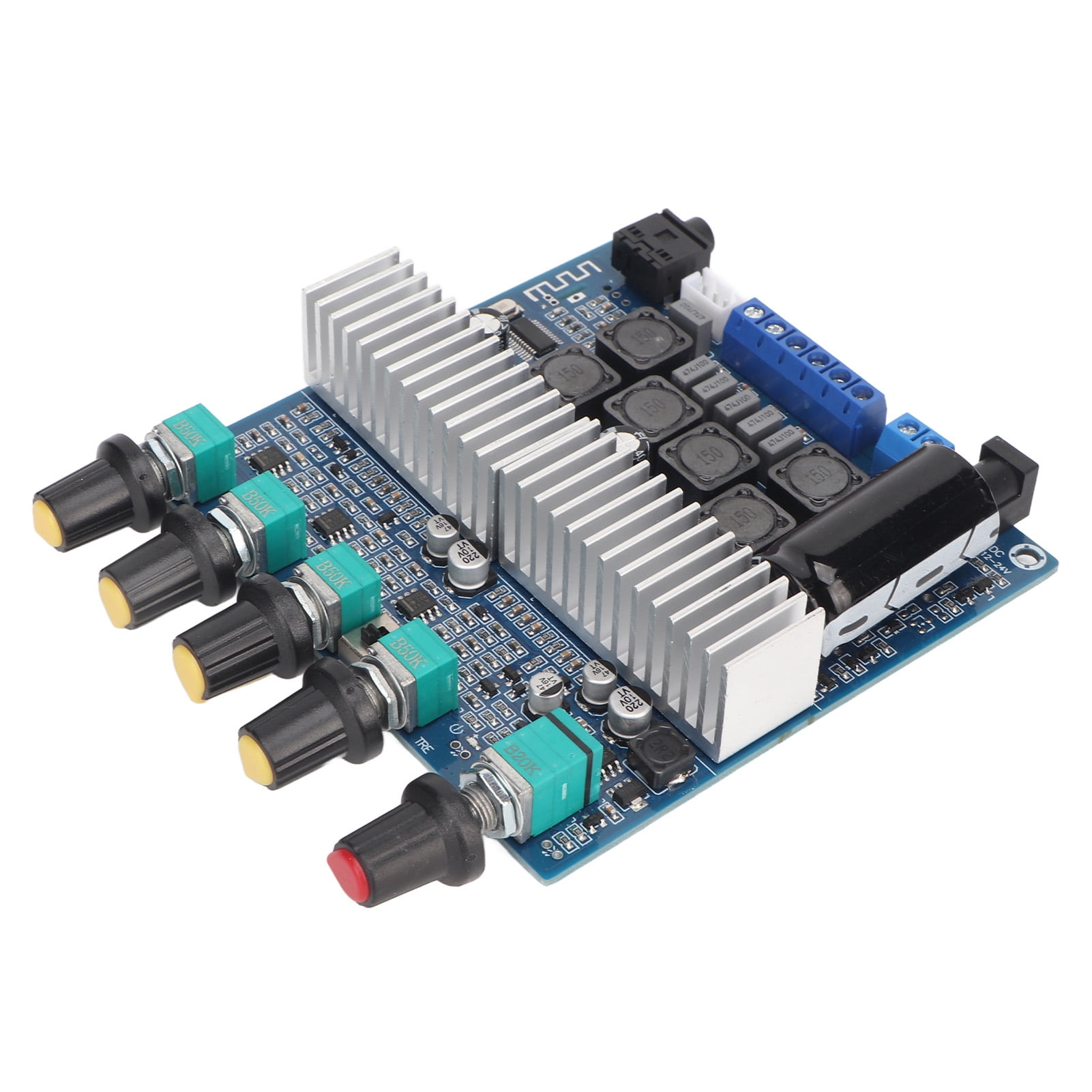 Subwoofer Speaker Amplifier Board 2.1 High Power HiFi Bass and Treble ...