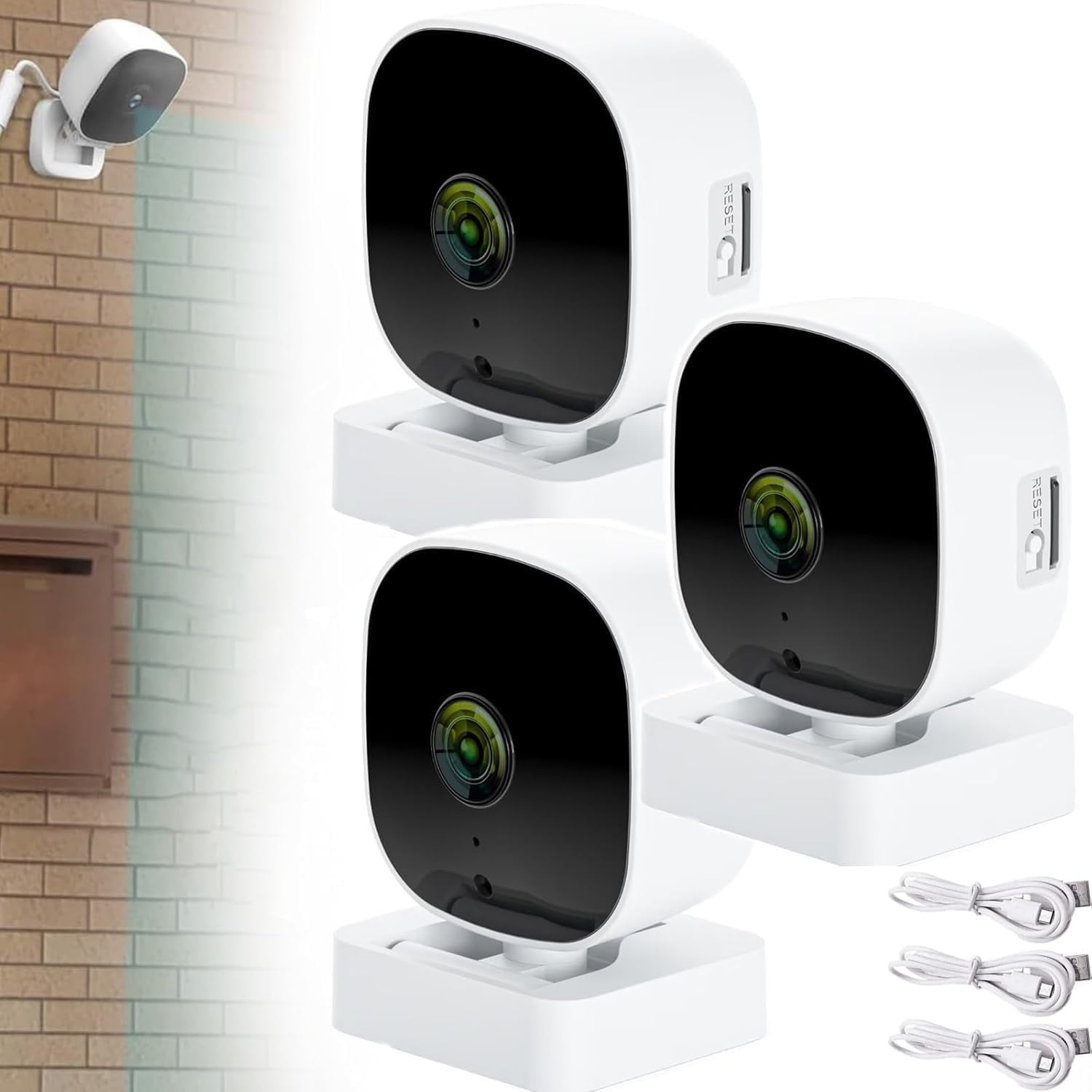 Succeedto Crystal-Clear 2K Security Camera, Recollectk/Recollect ...