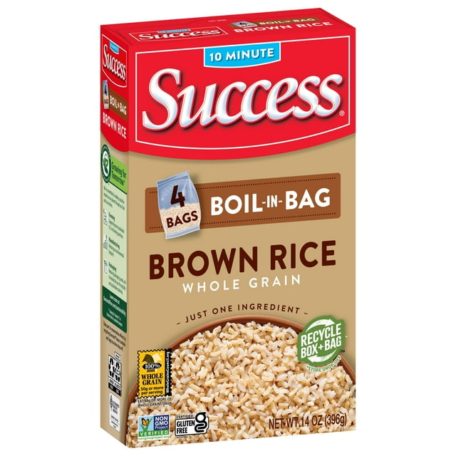 Boil-in-Bag Rice (4pk) | Parboiled rice for grocery retail - Walmart ...