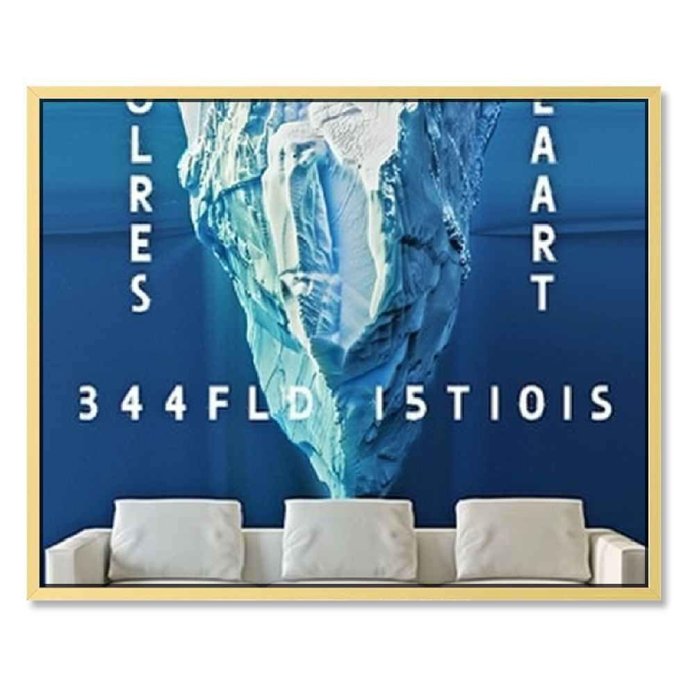 Success Inspirational Iceberg Office Positive Quotes Motto Motivational ...