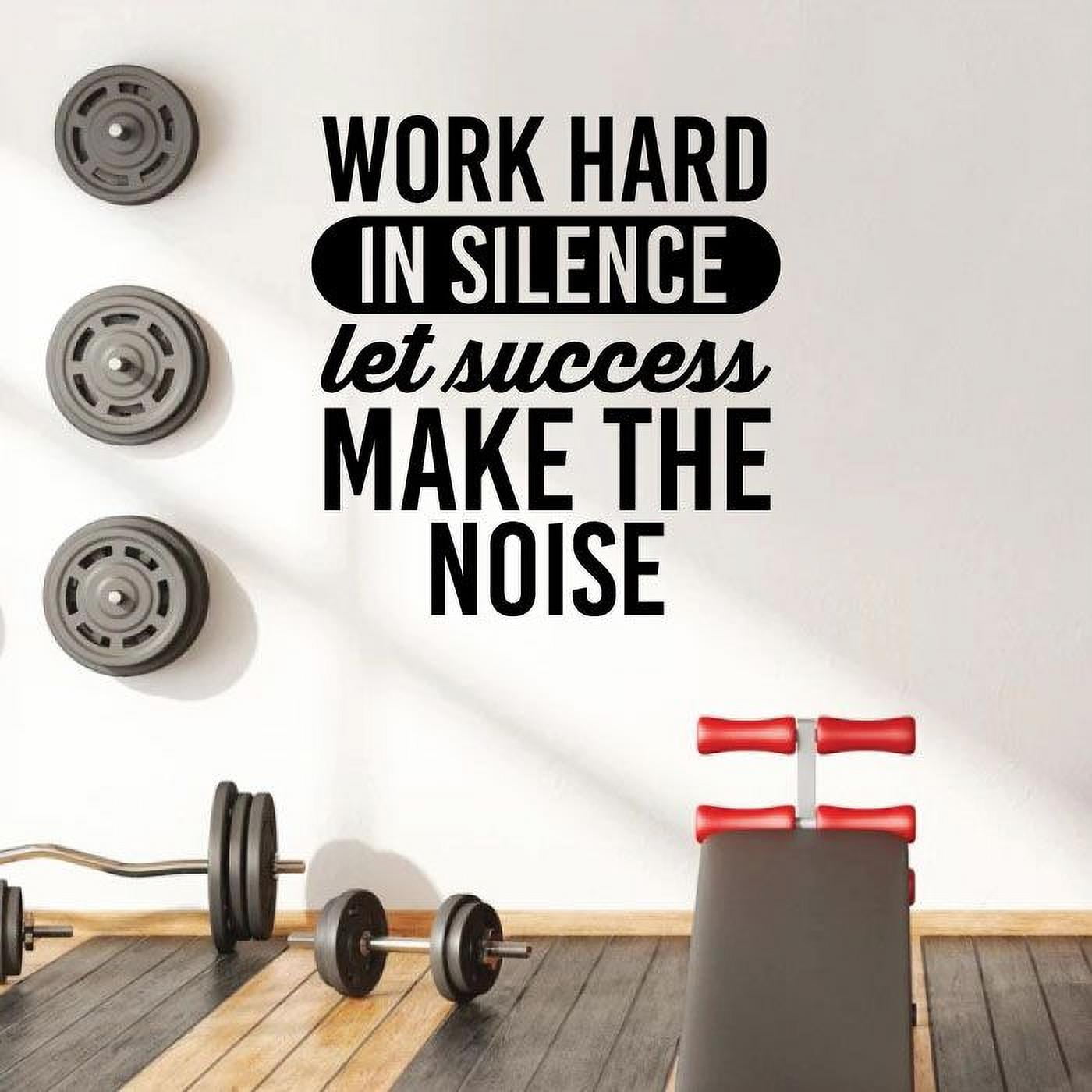 Success Make The Noise Quote Fitness Workout Success Motivation Quotes ...