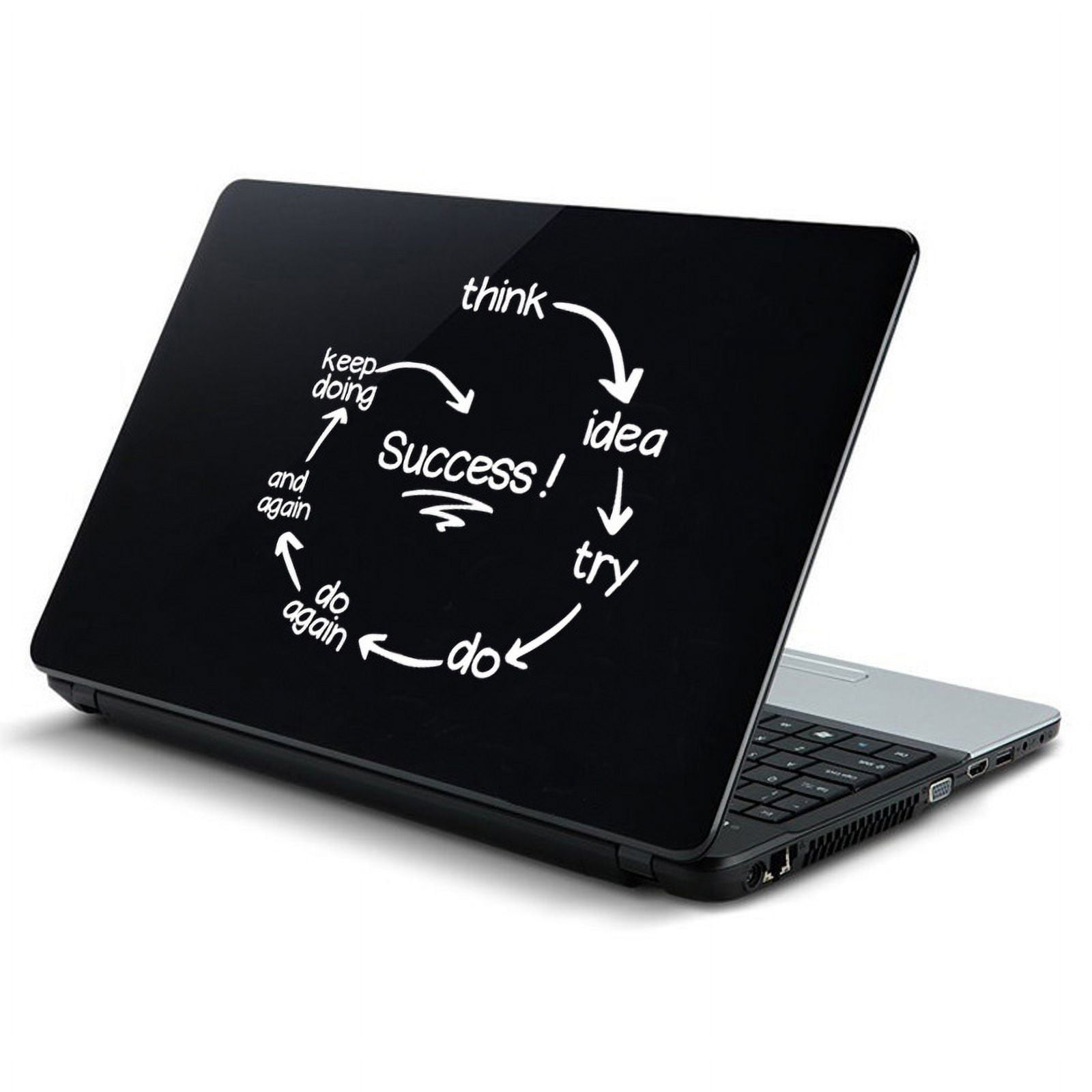 Success Mind Map Vinyl Laptop Sticker for Macbook Pro 14 16 Air 11 13 ...