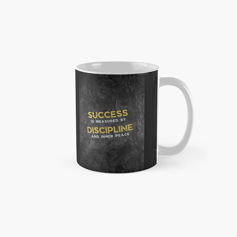 Success Quote Motivational Quote - Discipline and Inner Peace Classic ...
