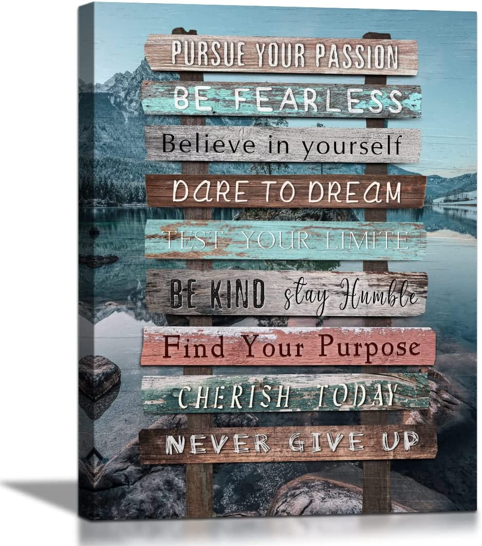 Success Quotes Inspirational Wall Art Entrepreneur Motivational Canvas ...