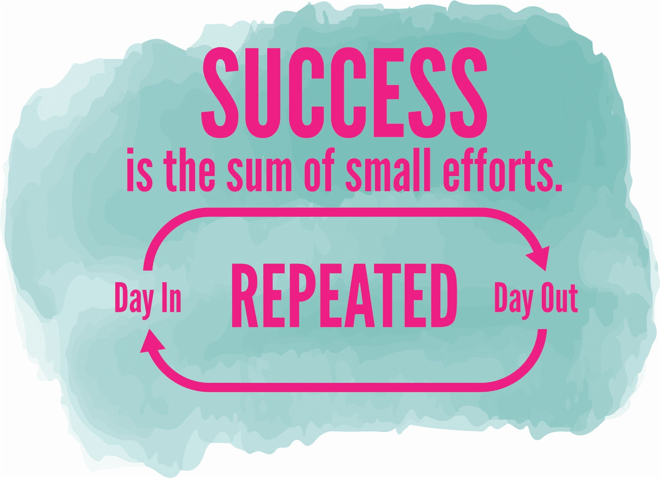Success Sum Of Small Efforts Mantra Wisdom Motivational Quotes Saying ...