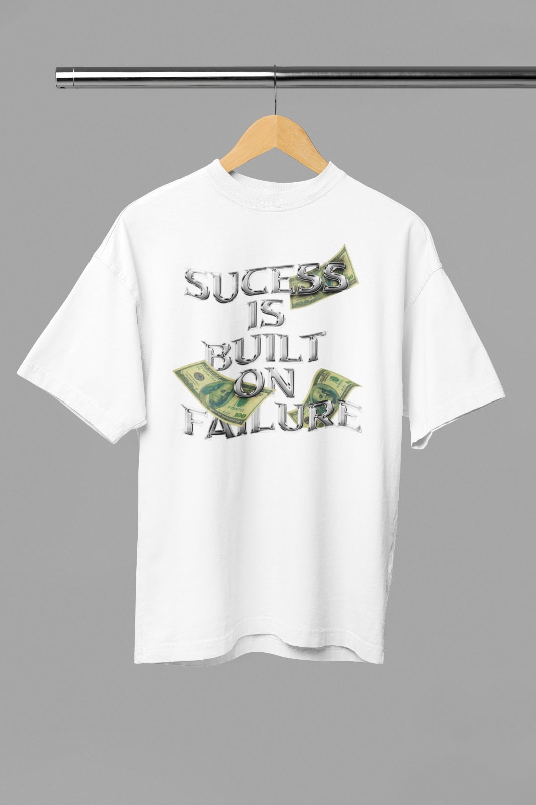 Success is Built on Failure Motivational Tee - Walmart.com