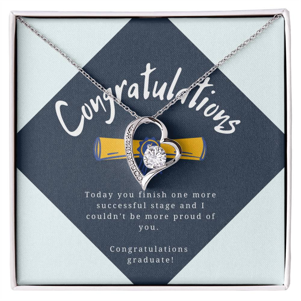 Successful Heart - Congratulations Graduate - Forever Love Necklace ...