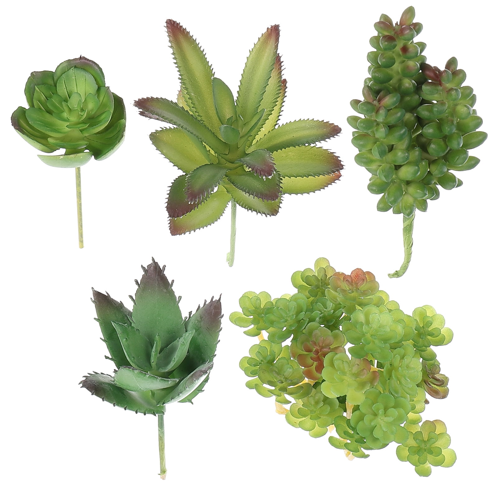 Succulent Big Fake Plants Artificial Ferns for Outdoors Planters Pot ...