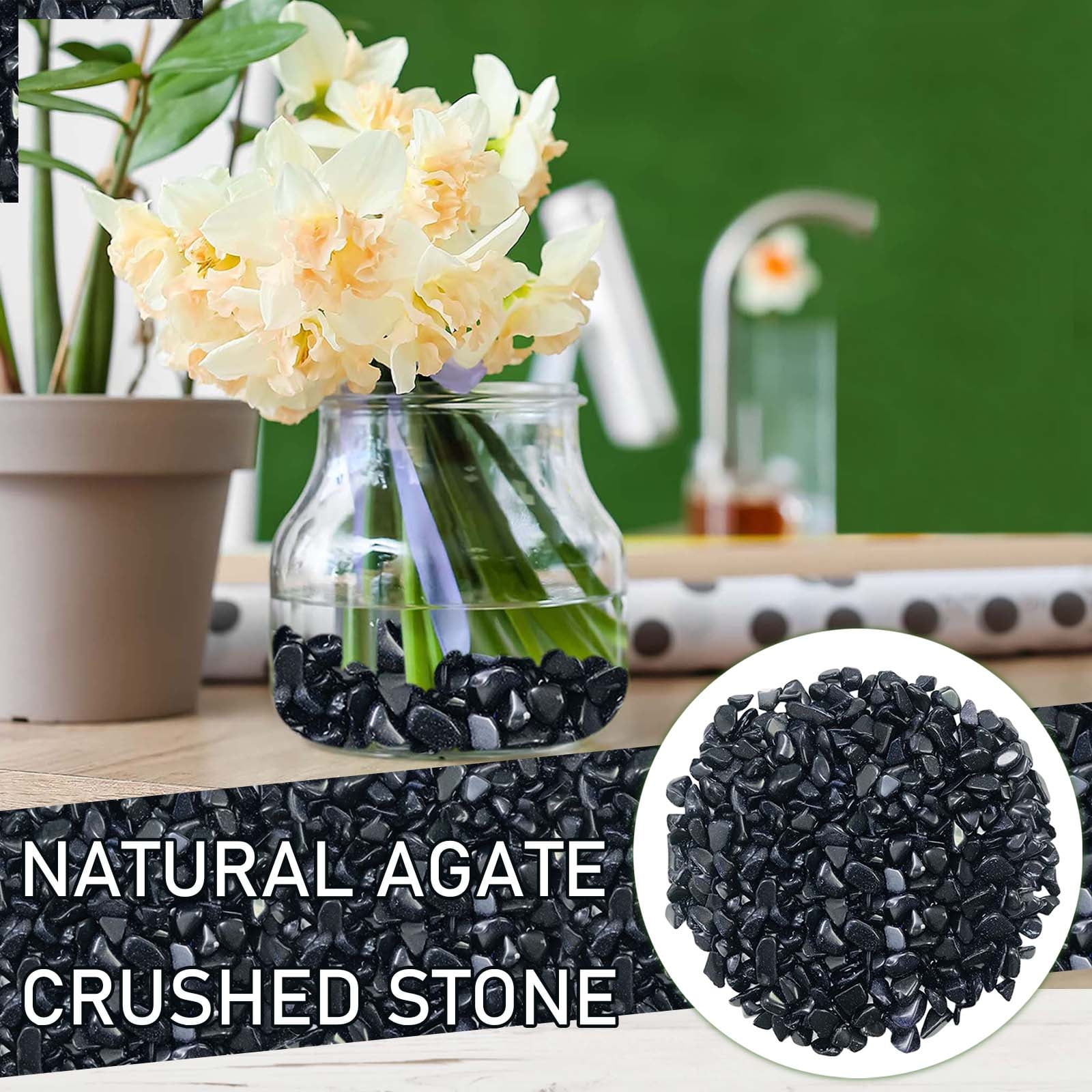 Succulent and Cactus Gravel Pebbles, Natural Decorative Polished Stones ...