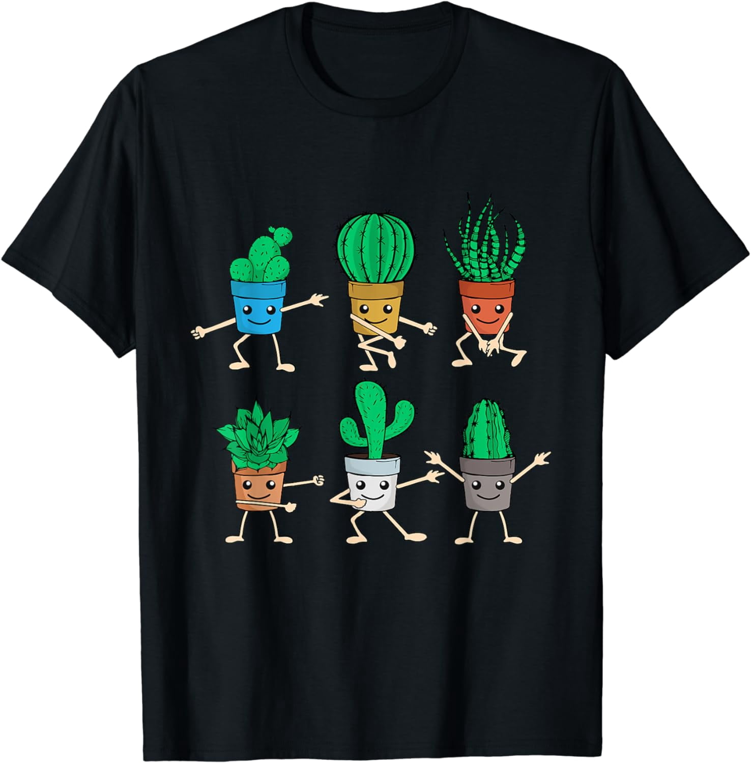 Succulent Lover Gardener Plant Lover Women Gardening Cactus T-Shirt ...