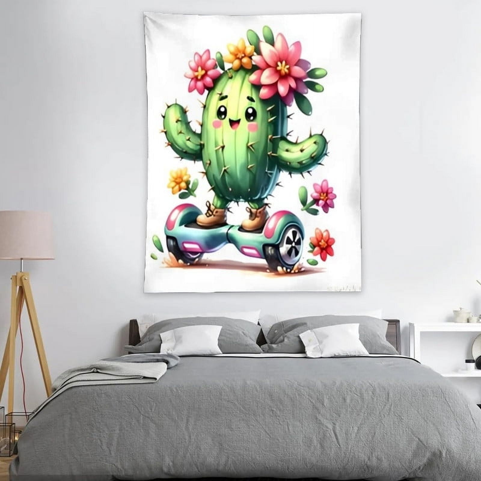 Succulent Plants tapestry 40 x 60 inches with vivid colors realistic ...