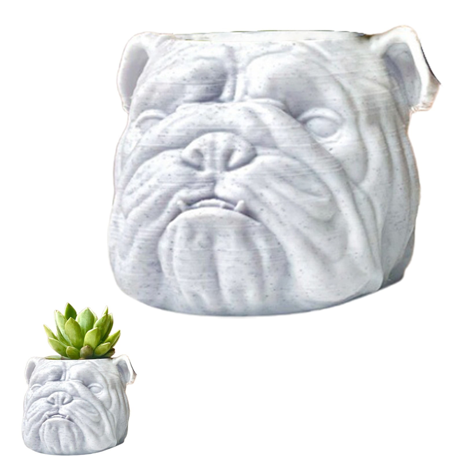 Succulent Pots,Dog Planter,Frenchie Planter, Doggy English Planter Idea ...