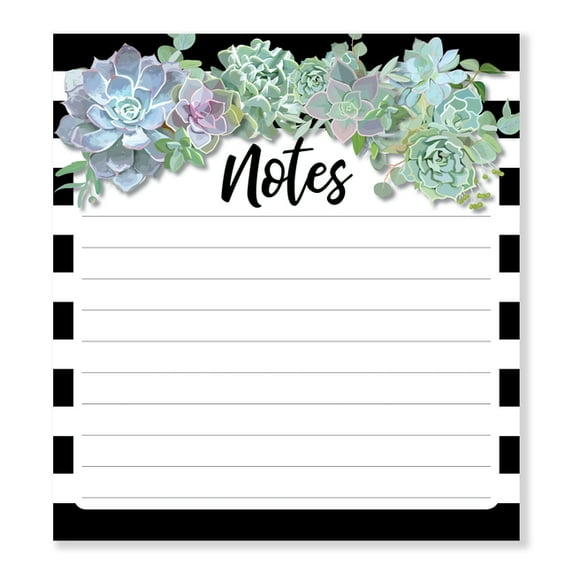 Succulents Notepad (Other) - Walmart.com
