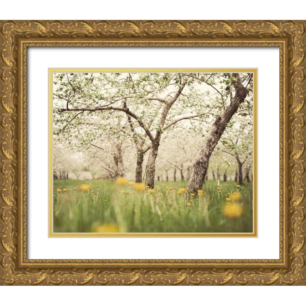 Suchocki, Irene 32x26 Gold Ornate Wood Framed with Double Matting ...