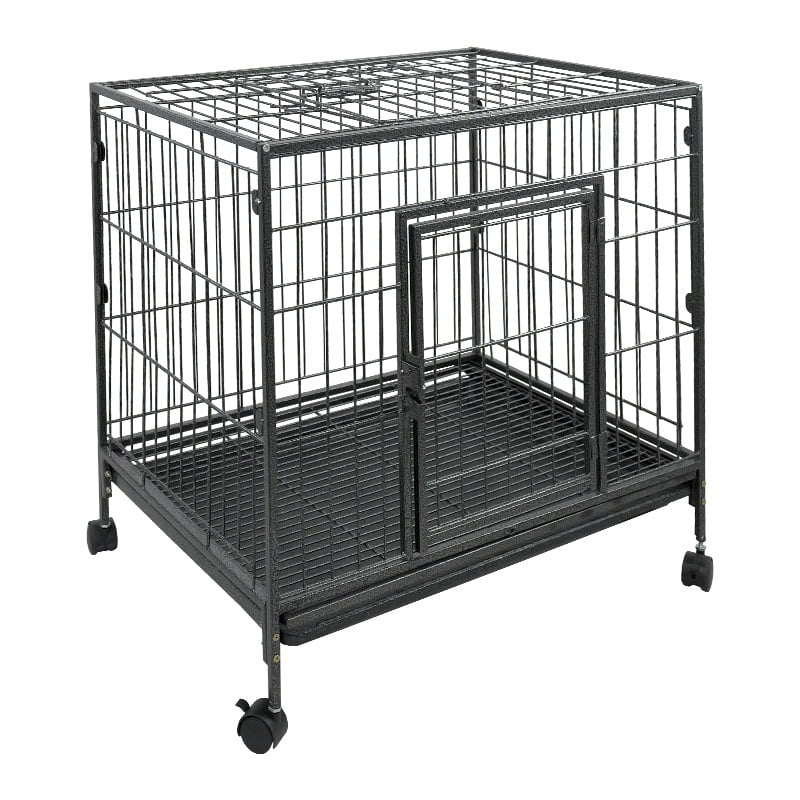 Suchown Dog Crate for Small Dogs, Indoor Dog Kennel with Playpen, Pet ...