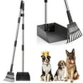 Suchown Dog Pooper Scooper for Large Medium Small Dogs, 38'' Long ...