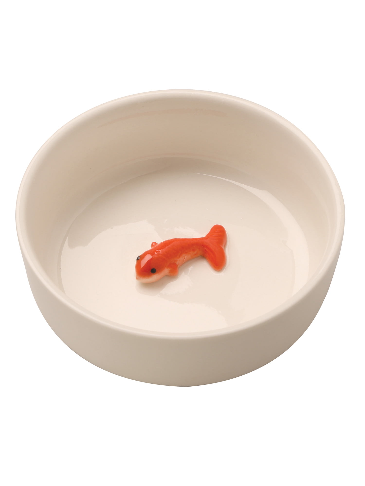 Suck UK | Ceramic Cat Bowl | Cat Bowls for Water with 3D Fish | Cat ...