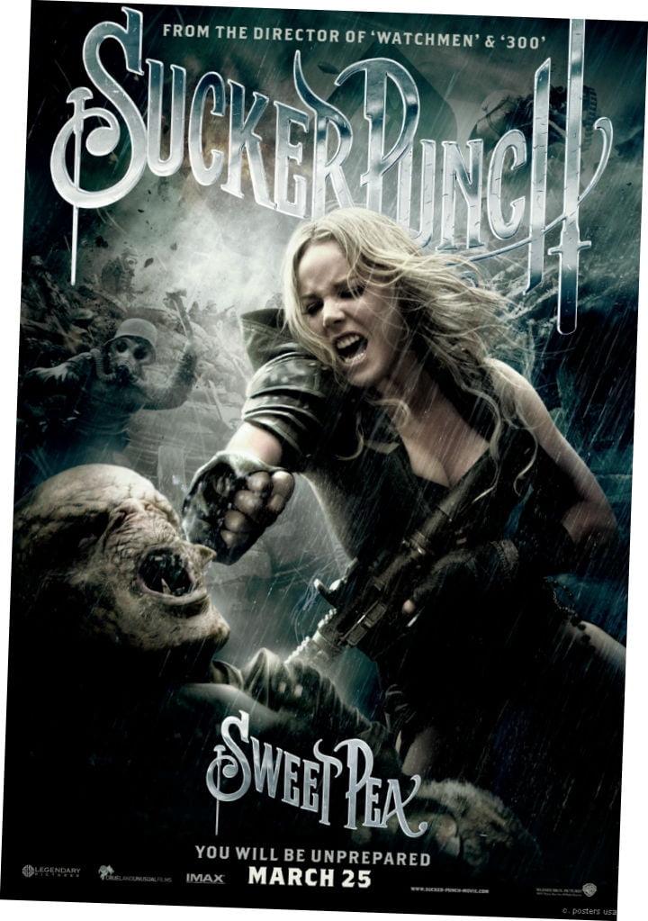 Sucker Punch poster Metal Sign 8inx 12in Print on Metal 8x12 #670610 ...