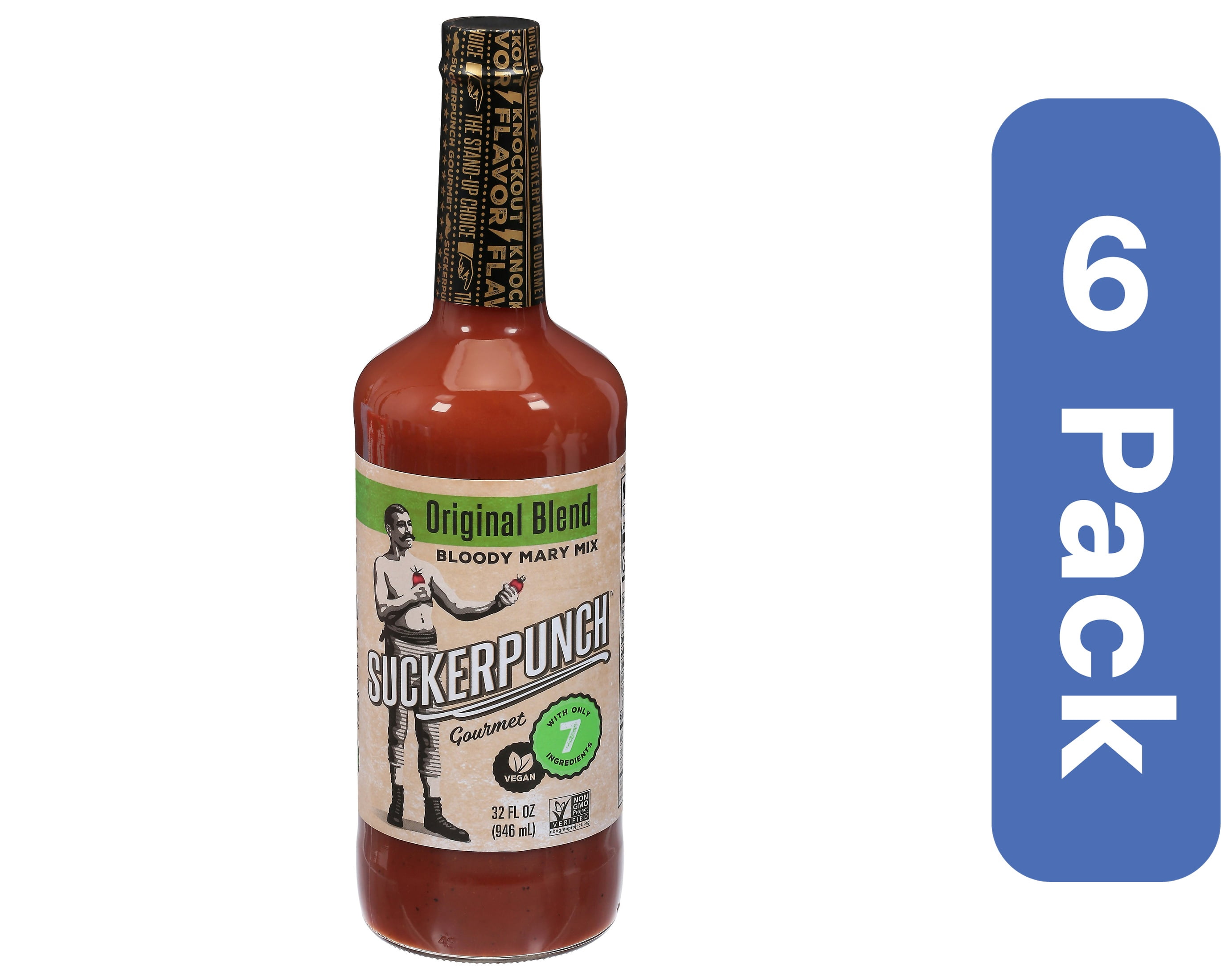 Suckerpunch Mix Bloody Mary 32 oz (Pack Of 6) - Walmart.com
