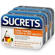 Sucrets Sore Throat & Cough Lozenges, Vapor Cherry Flavor, 18 Count HSA ...