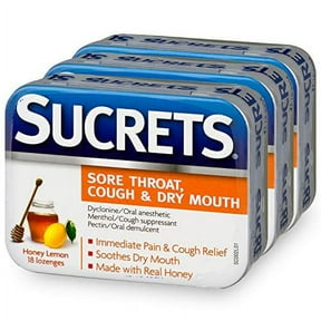 Angin Forte Soft Lozenges for Sore Throat Relief, 24 Count - Walmart.com