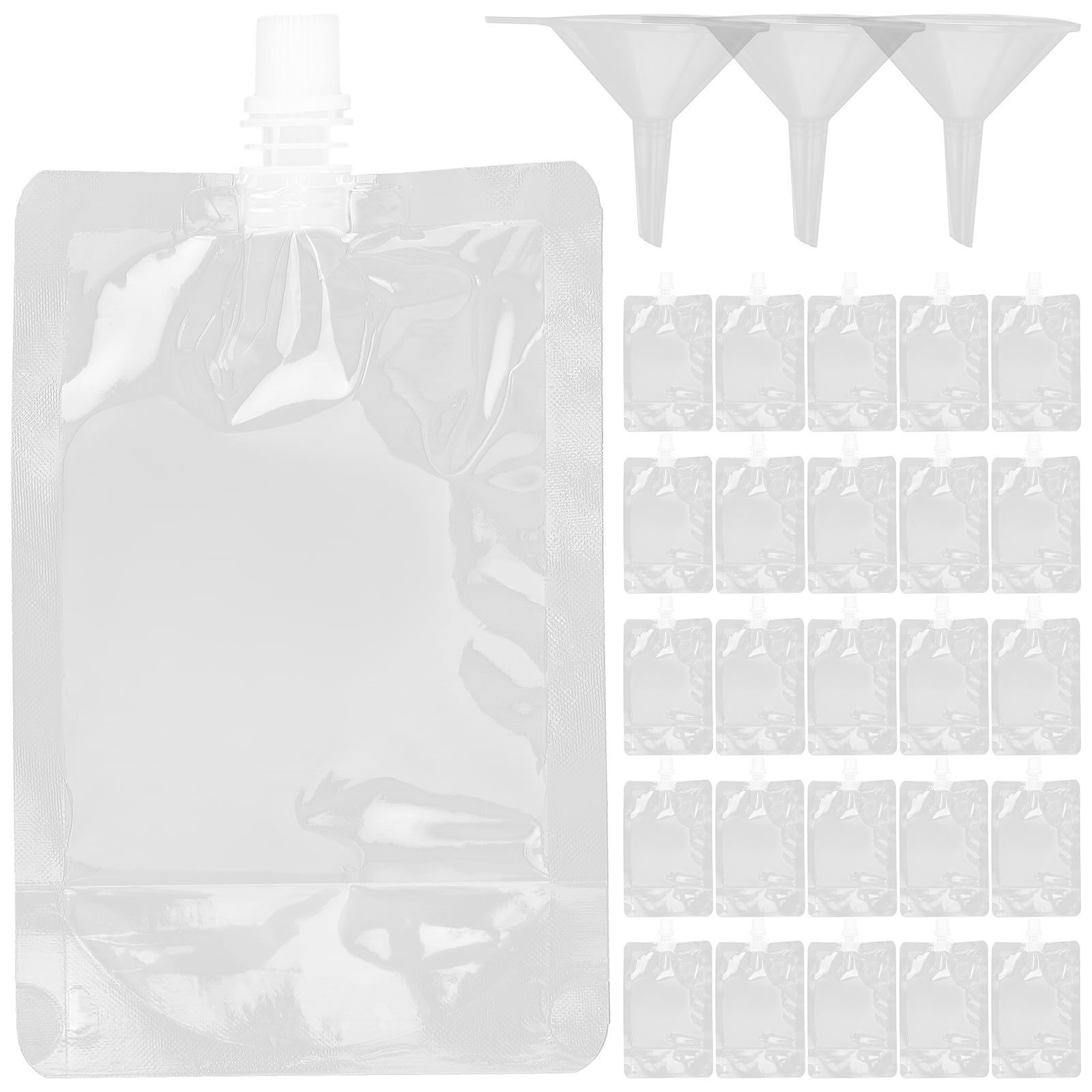 Suction Bag Plastic Beverage Bags Disposable Flasks Drinking Pouches ...