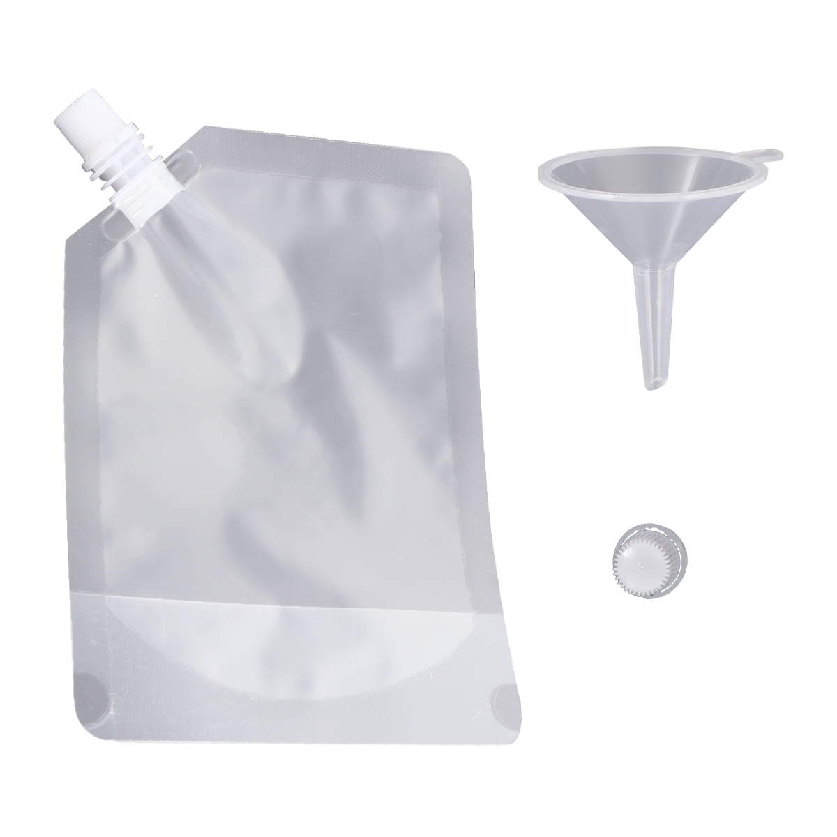 NIAIZEK 20-Pack Portable Clear Liquid Storage Pouches, Leakproof ...