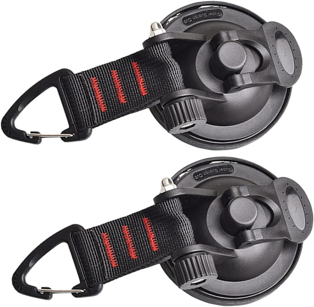 Suction Cup 2pcs Black Vacuum Cup Duty Hanger Tent Outdoor Car Window ...