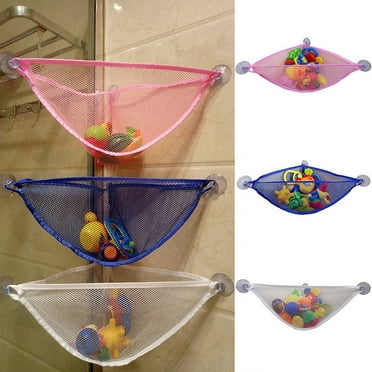 Durable Bath Toy Storage, Mesh Bath Toy Holder Bathtub Toy Organizer ...