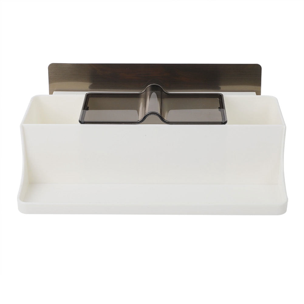Suction Cup Bathroom Jewelry Storage Shelf — Shower Glass Rack ...