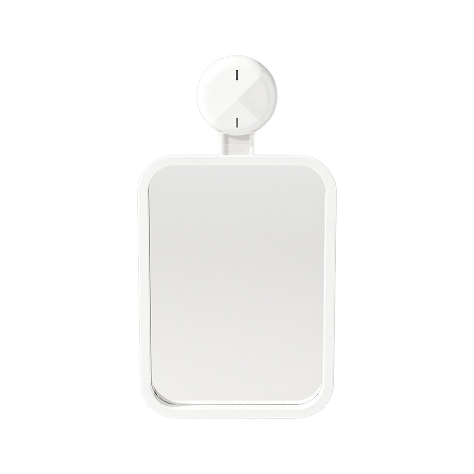 Suction Cup Bathroom Mirror, Wall Mounted HD Waterproof Makeup Mirror ...