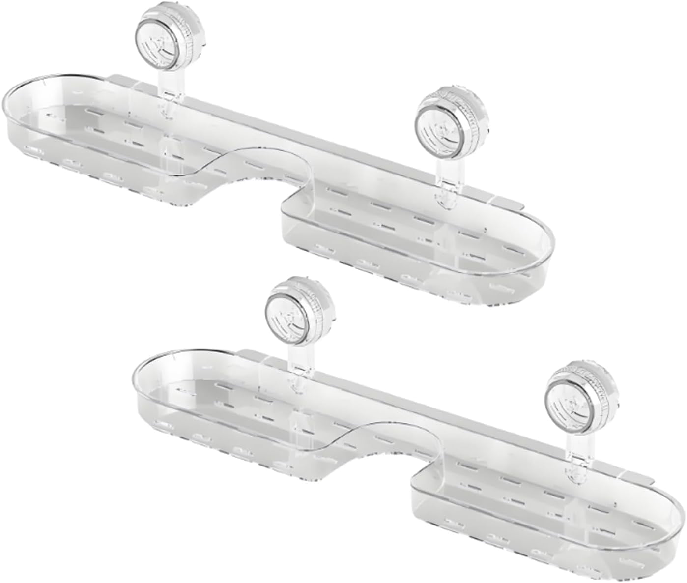 Suction Cup Bathroom Sink Shelf over Faucet, Suction Cup Shower Caddies ...