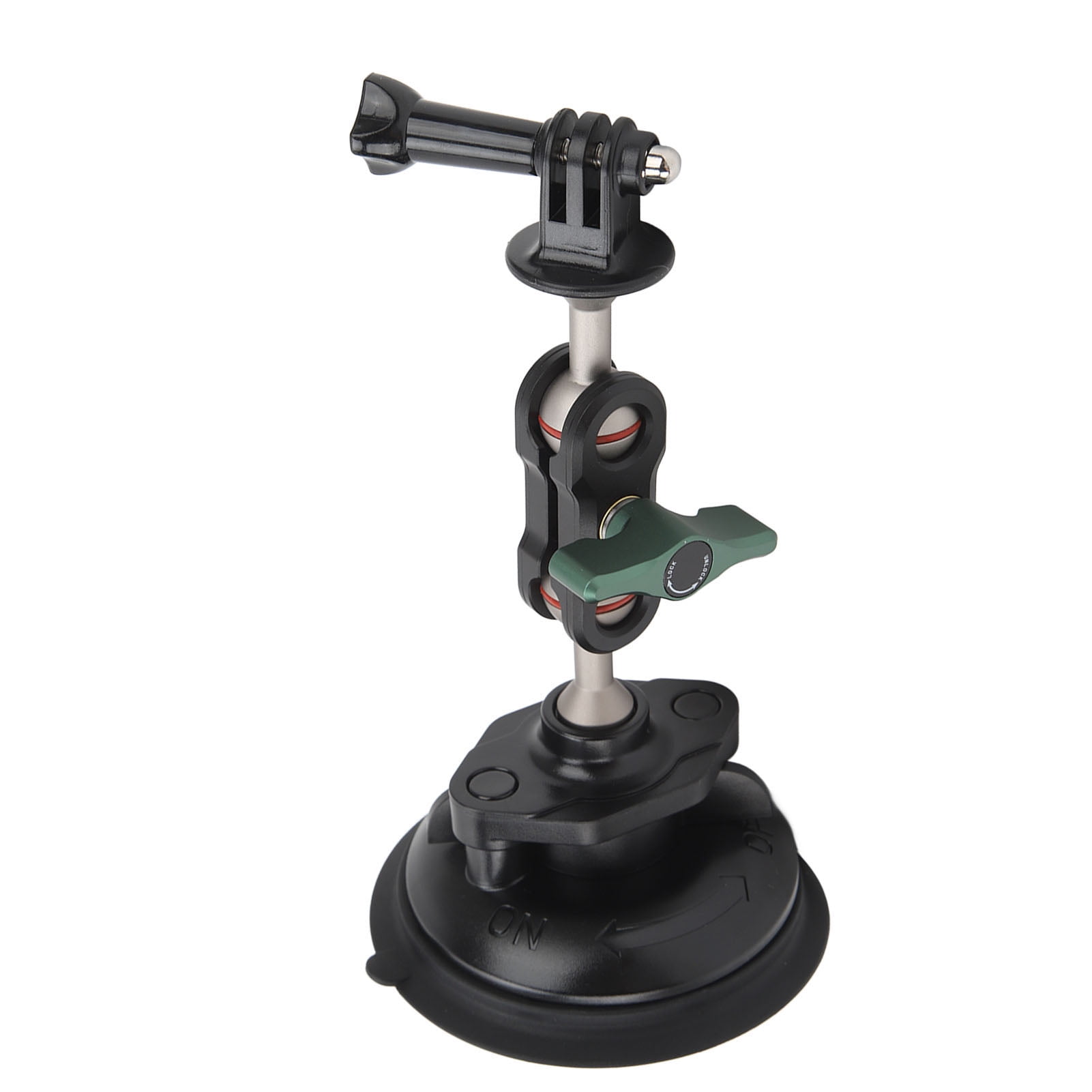 Suction Cup Camera Car Mount with Bracket 1/4 Inch Screw Interface ...