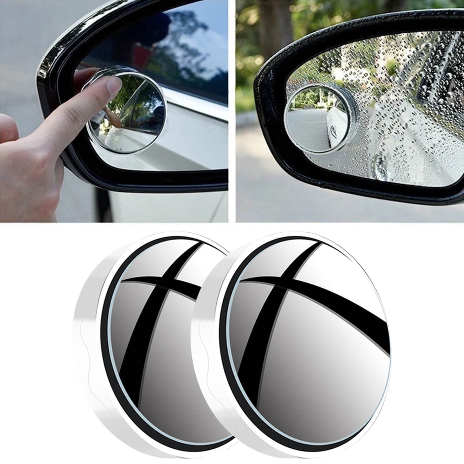 Suction Cup Car Convex Blind Spot Mirror, 2024 New Upgrade Blind Spot ...
