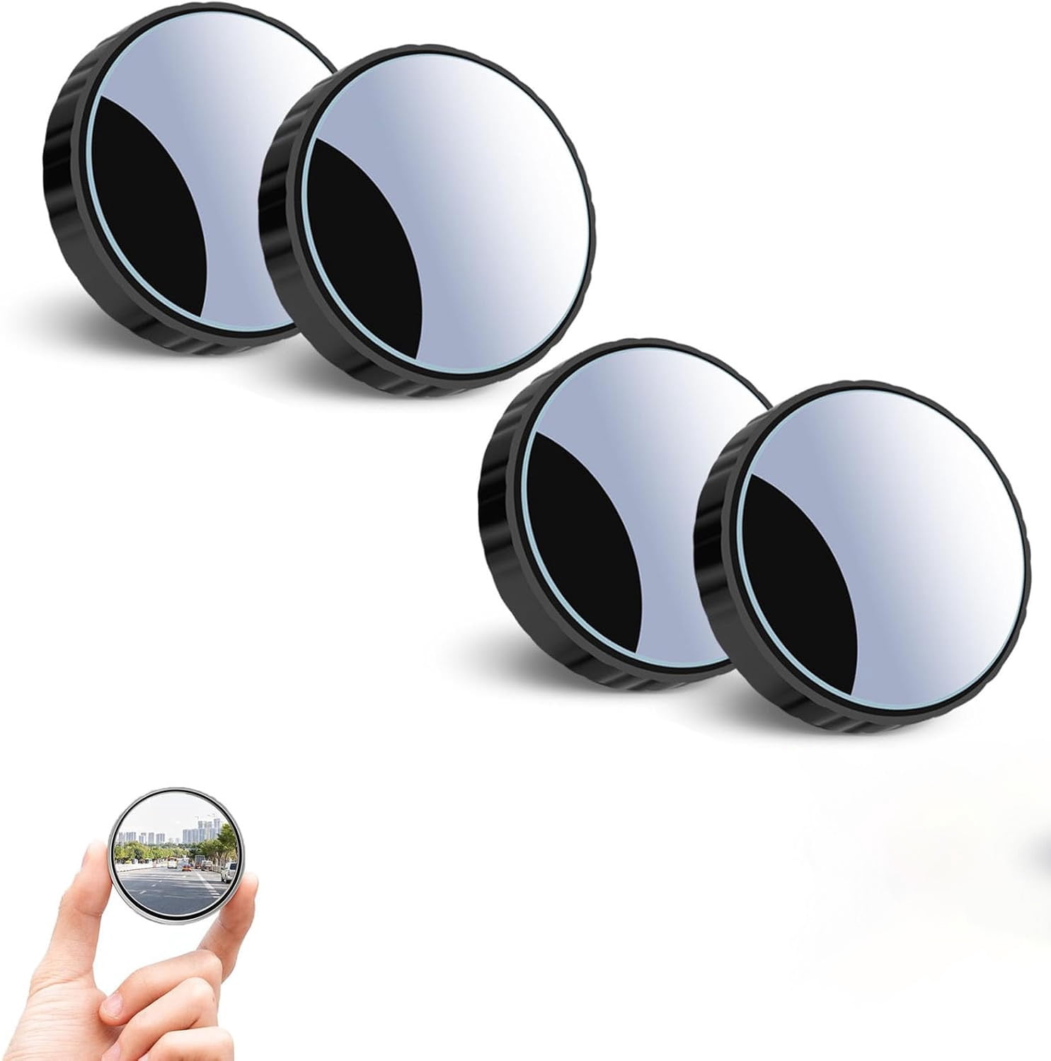 Suction Cup Car Convex Blind Spot Mirror, New Upgrade Blind Spot Mirror ...