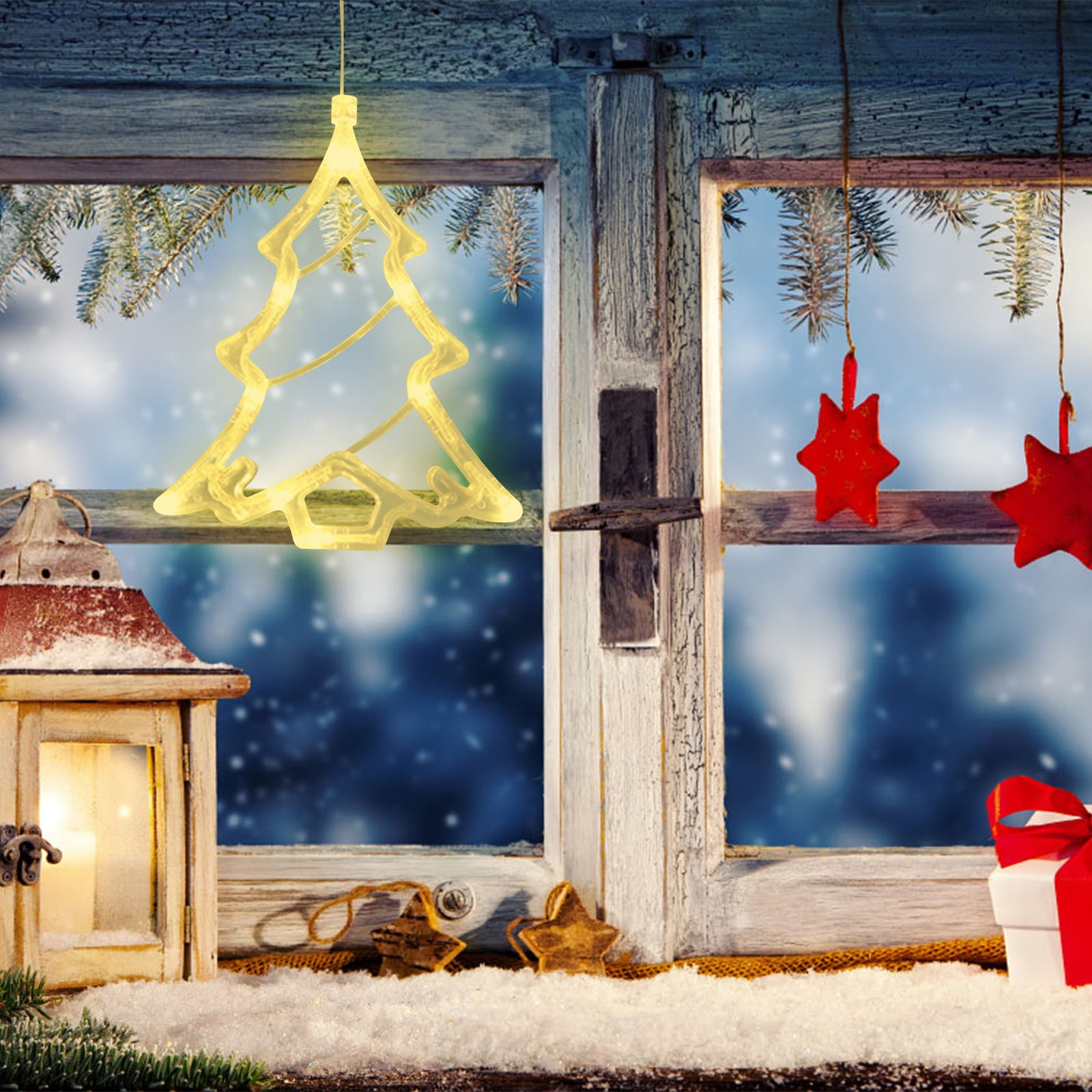 Suction Cup Hanging Lamp 1 Piece + Three Batteries Clearance! Christmas ...
