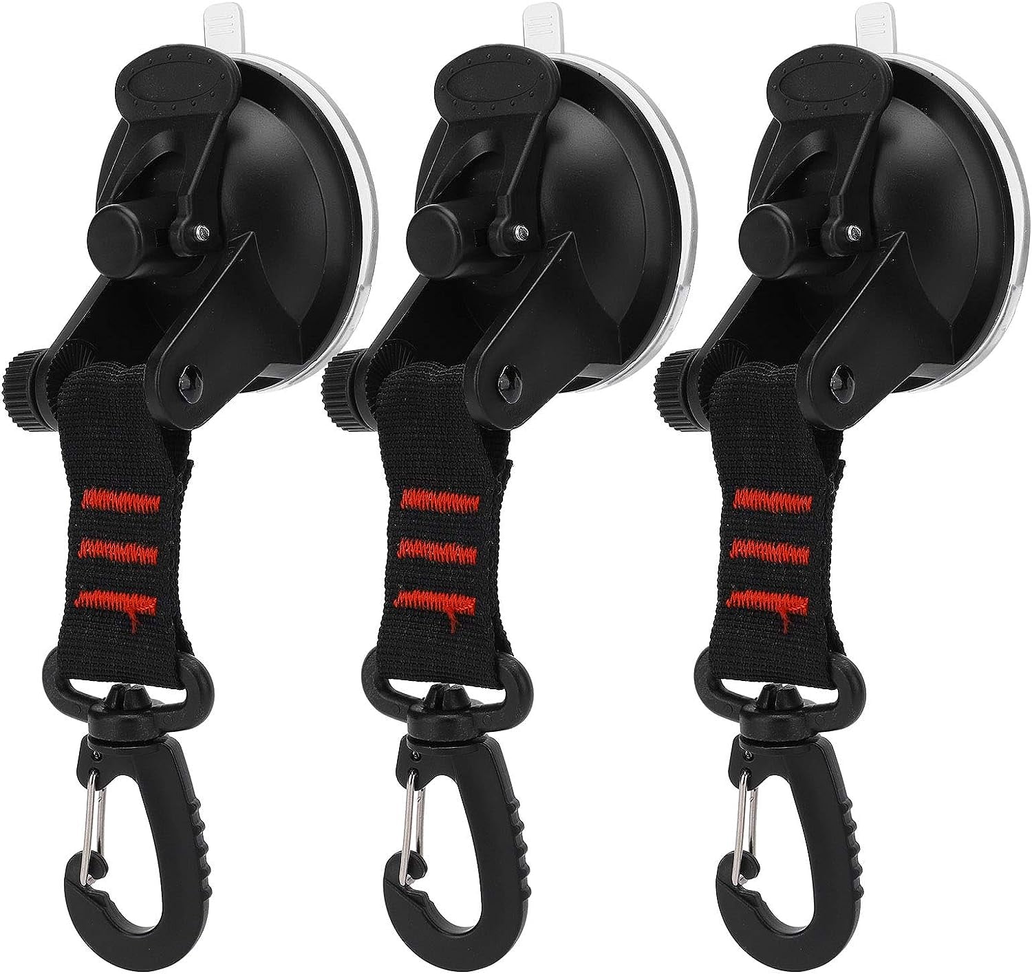 Suction Cup Hook, 3Pcs/Set Portable Suction Cup Hook Tent Fixing ...