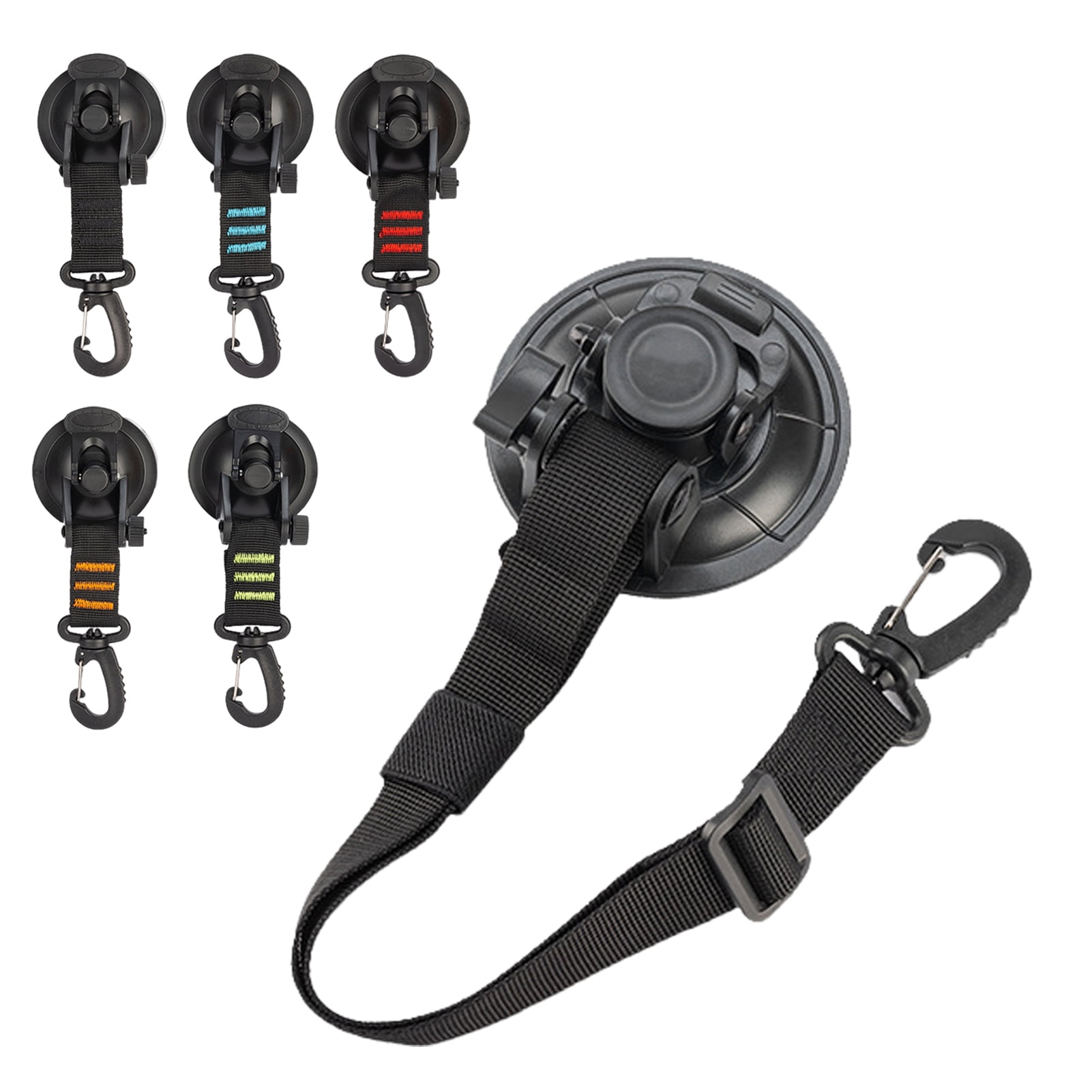 Suction Cup Hook Carabiner Lightweight Portable Strong Load-bearing ...