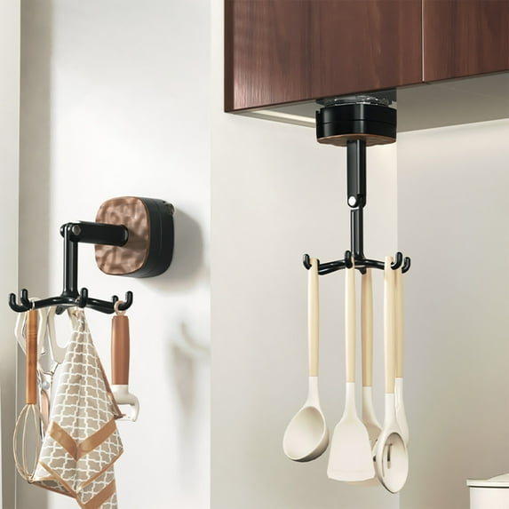 Suction Cup Hook, Wall Hook, Rotating Adjustable, Hole-Free Adhesive ...