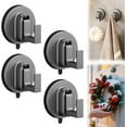Suction Cup Hooks for Door Wreaths, 2026 Upgraded Wreath Hangers Hooks ...