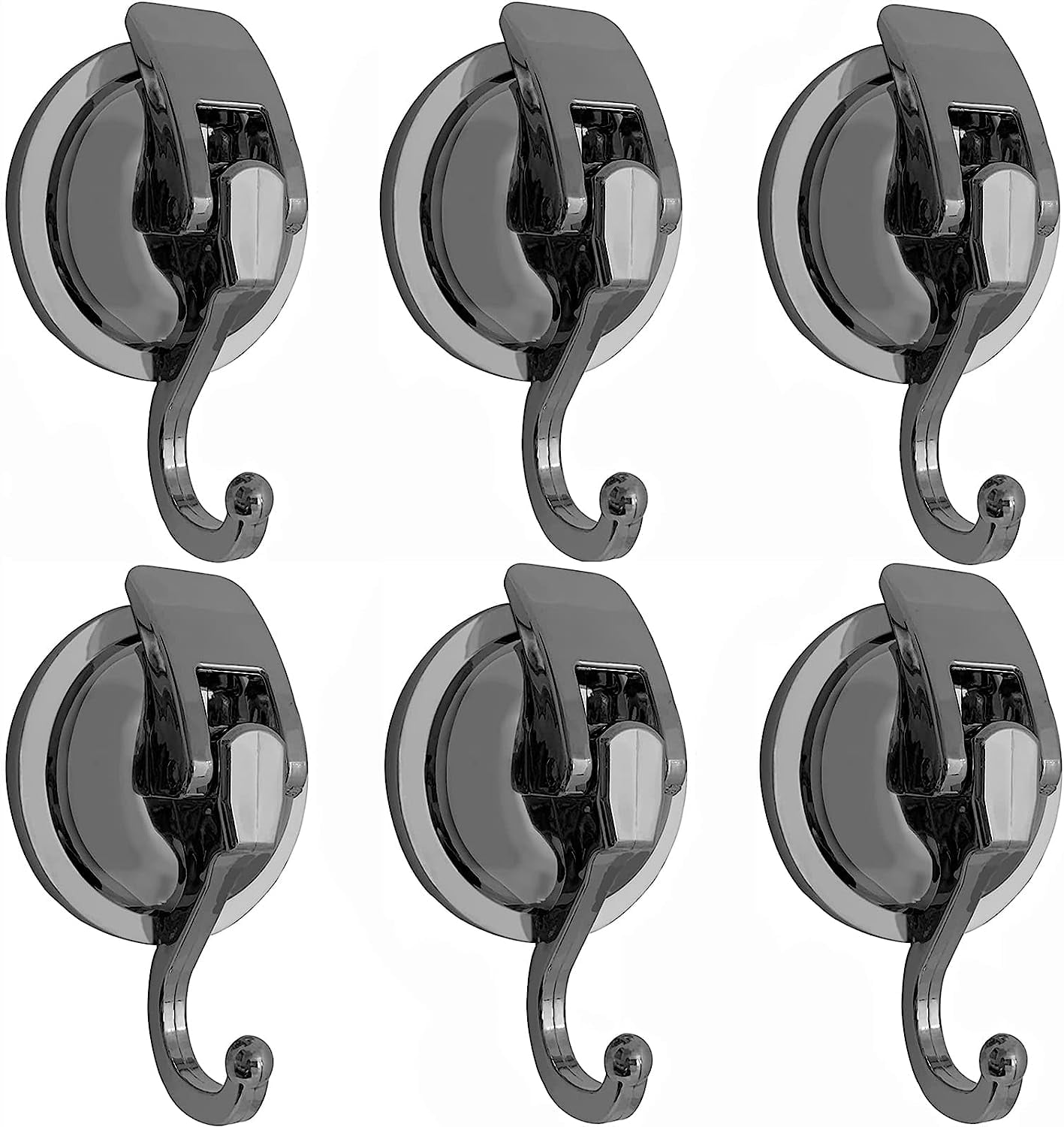 Suction Cup Hooks Heavy Duty Vacuum Suction Shower Hooks Glass Suction ...